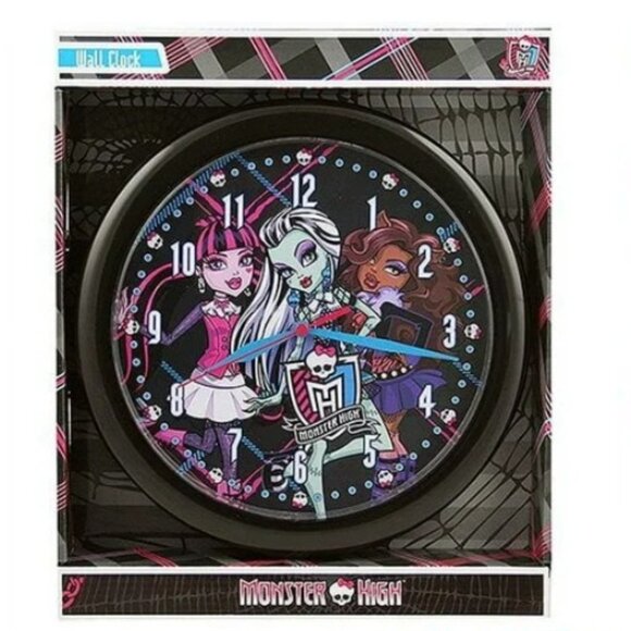 monster high | Wall Decor | Monster High Inch Round Wall Clock ...